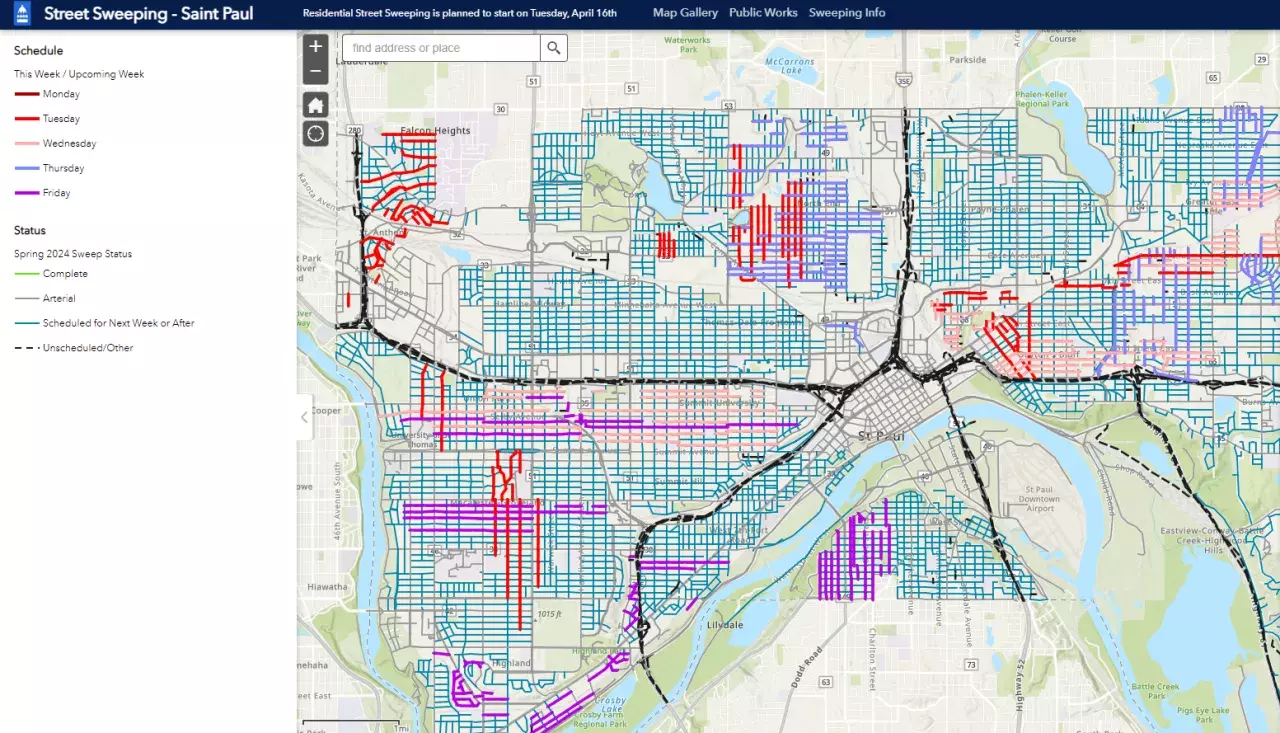 Street Sweeping Operations | Saint Paul Minnesota